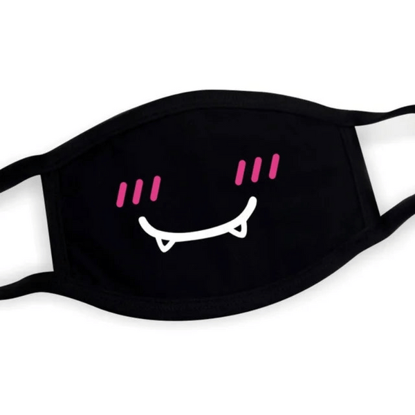 Cute Smile Mouth Face Masks – Femboy Clothing